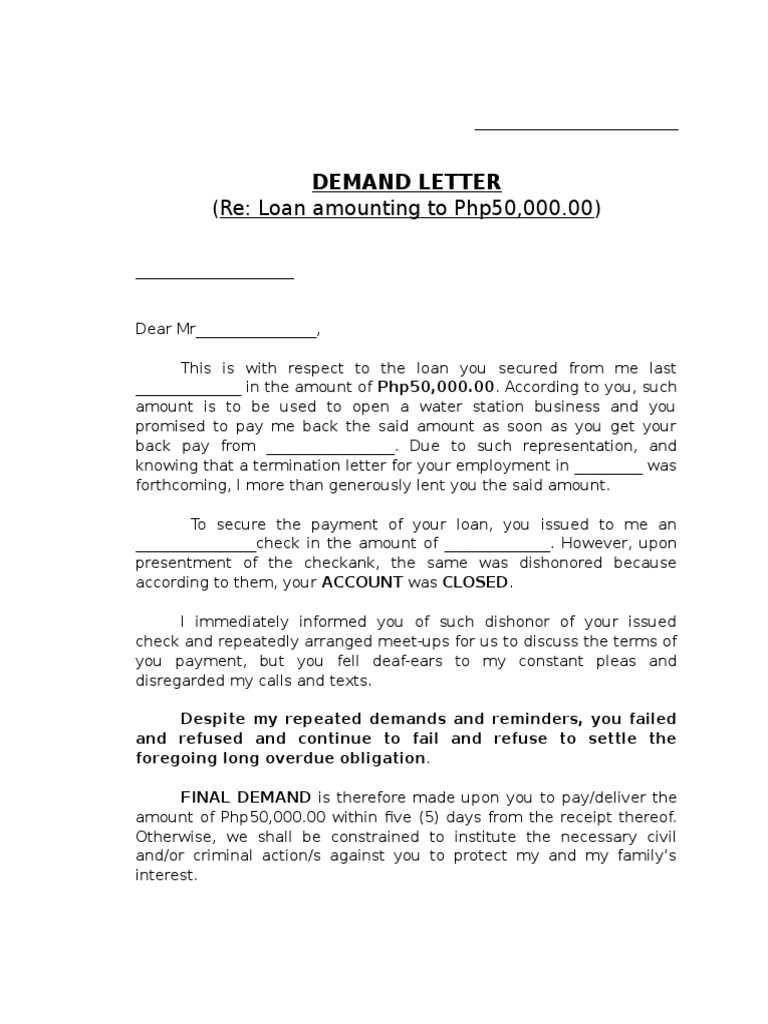 Demand Letter | PDF