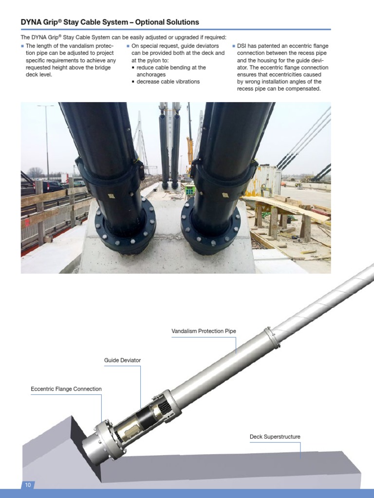 Catalogue DSI DYWIDAG Multistrand Stay Cable Systems ENG 10 | PDF