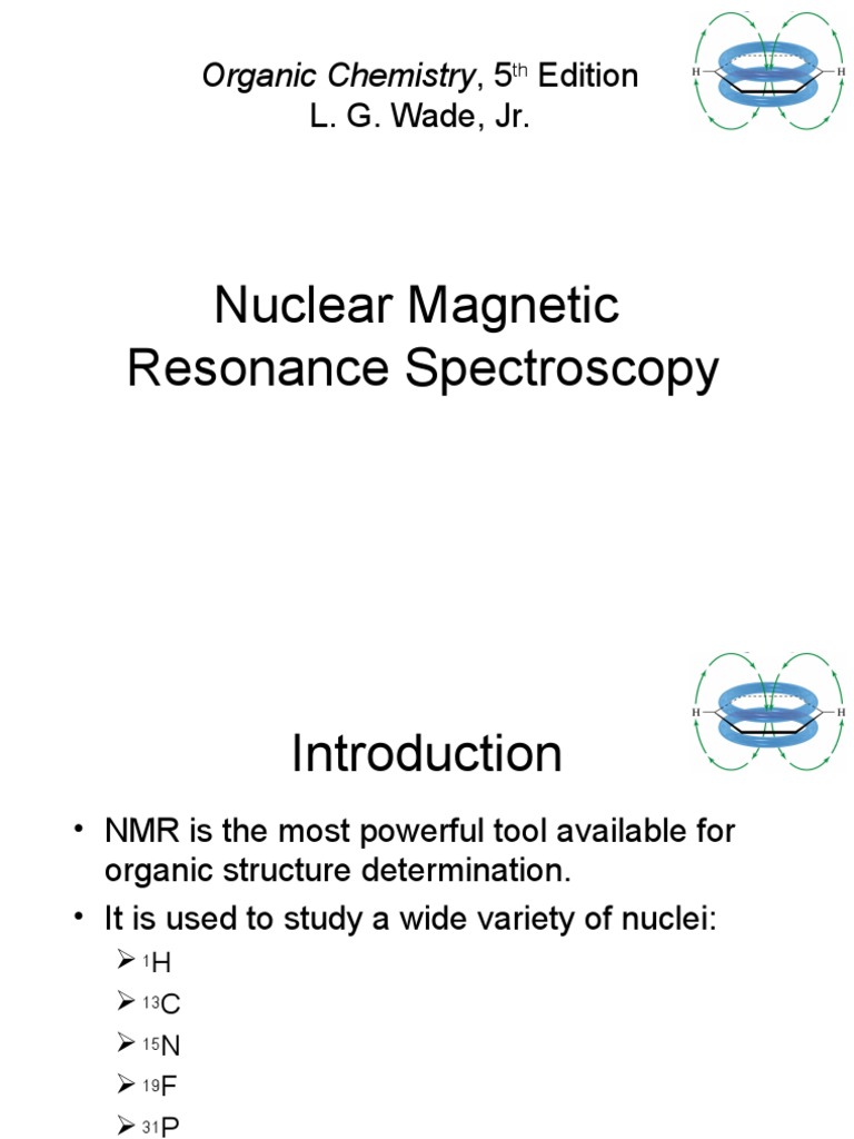 NMR | PDF | Nuclear Magnetic Resonance Spectroscopy | Nuclear Magnetic ...