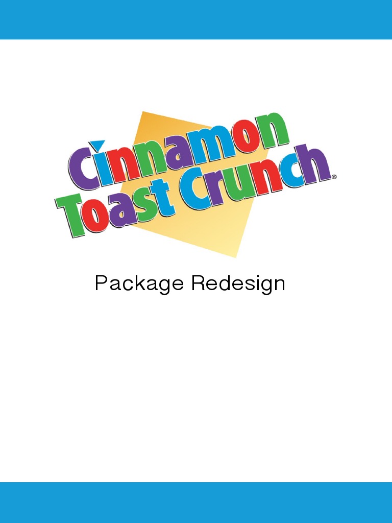 Cinnamon Toast Crunch Package Redesign Campaign Book | PDF ...