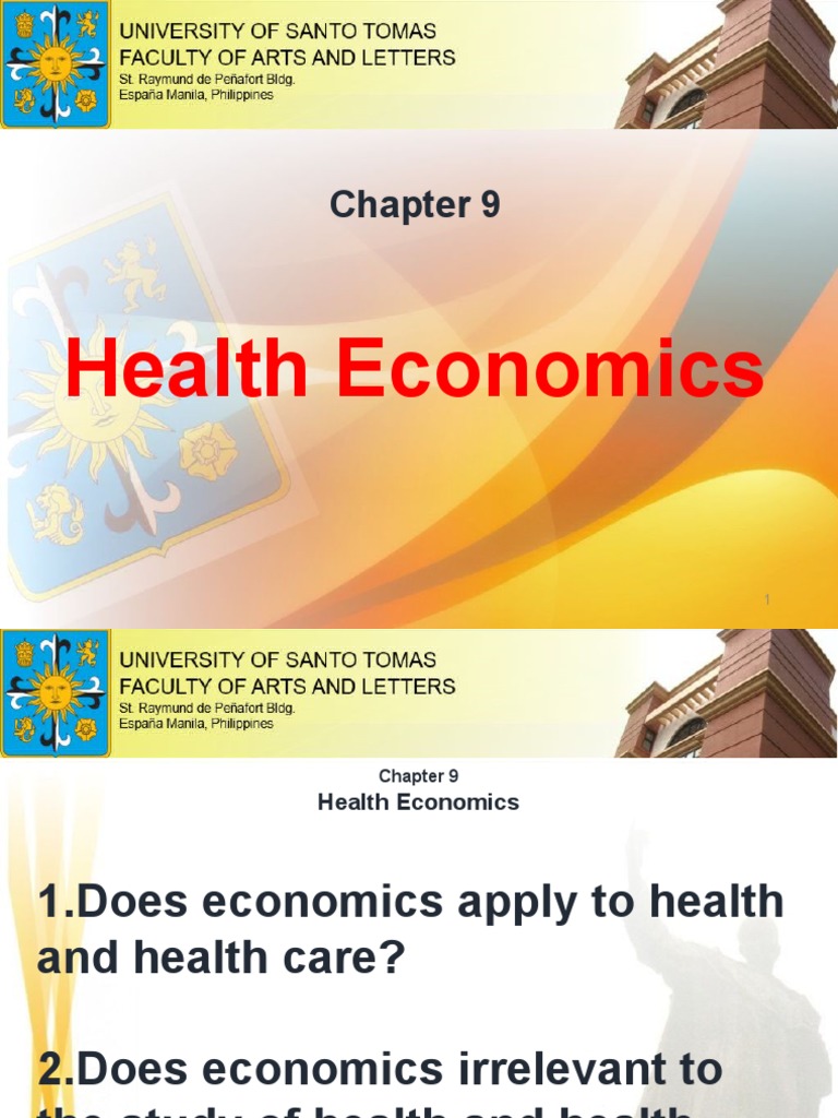 Chapter 9 - Health Economics | PDF | Health Economics | Economics