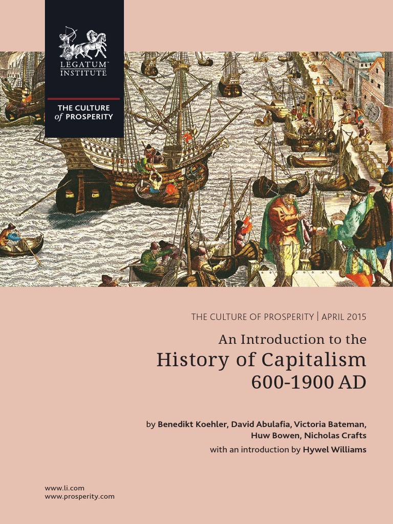 An Introduction To The History of Capitalism 600 1900 Ad | PDF | Usury ...