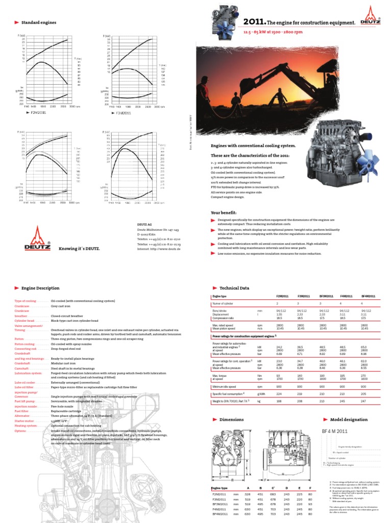 Standard Engines: The Engine For Construction Equipment | PDF ...