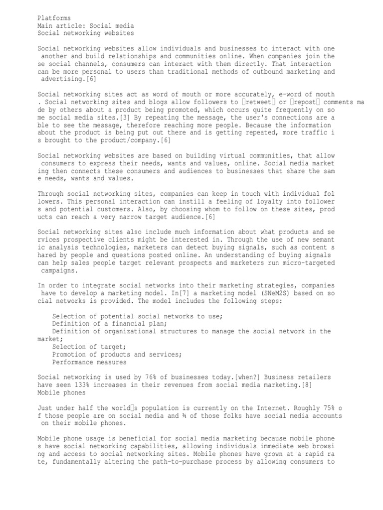 Sdsdsdsds | PDF | Social Networking Service | Social Media Marketing