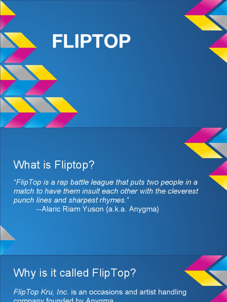 Fliptop PDF | PDF | Rapping | Urban Street Dance And Music