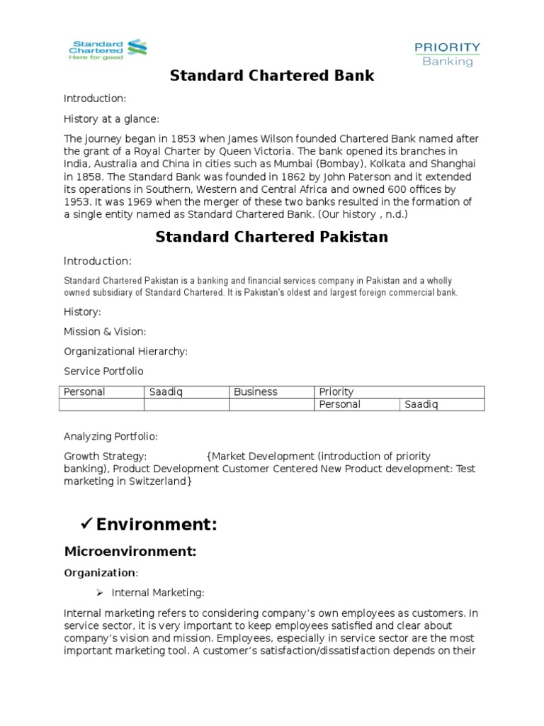 Standard Chartered Bank: Environment | PDF | Debit Card | Loyalty Program