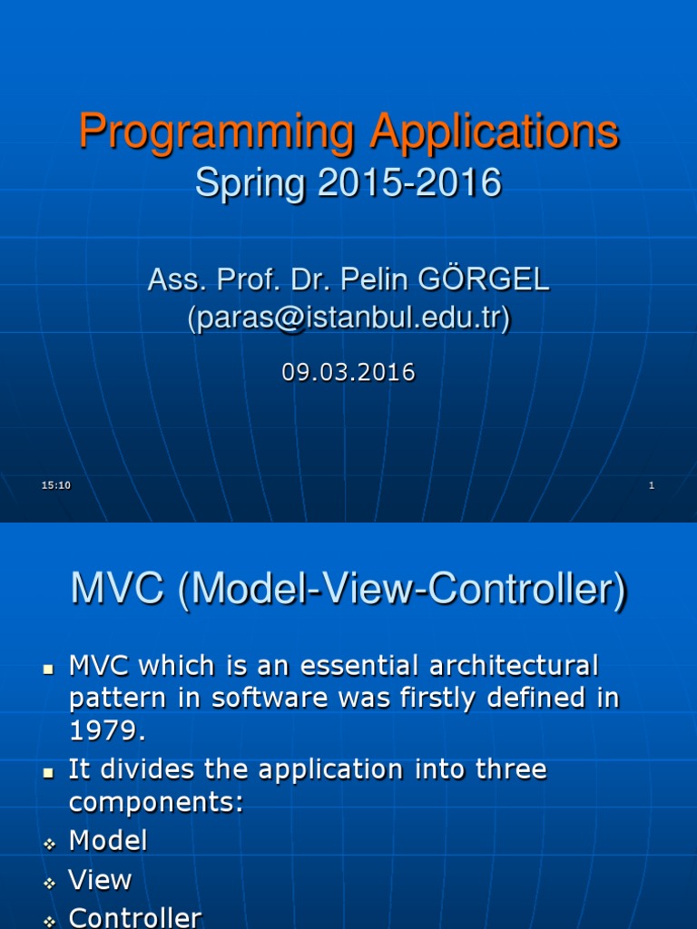 MVC and JSF | PDF | Model–View–Controller | Java Server Faces