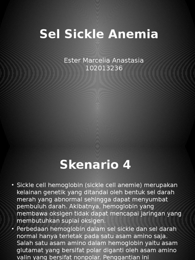 Sel Sickle Anemia | PDF