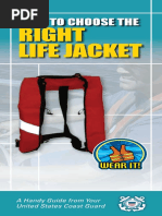 Inflatable Life Jacket Inspection Checklist | PDF