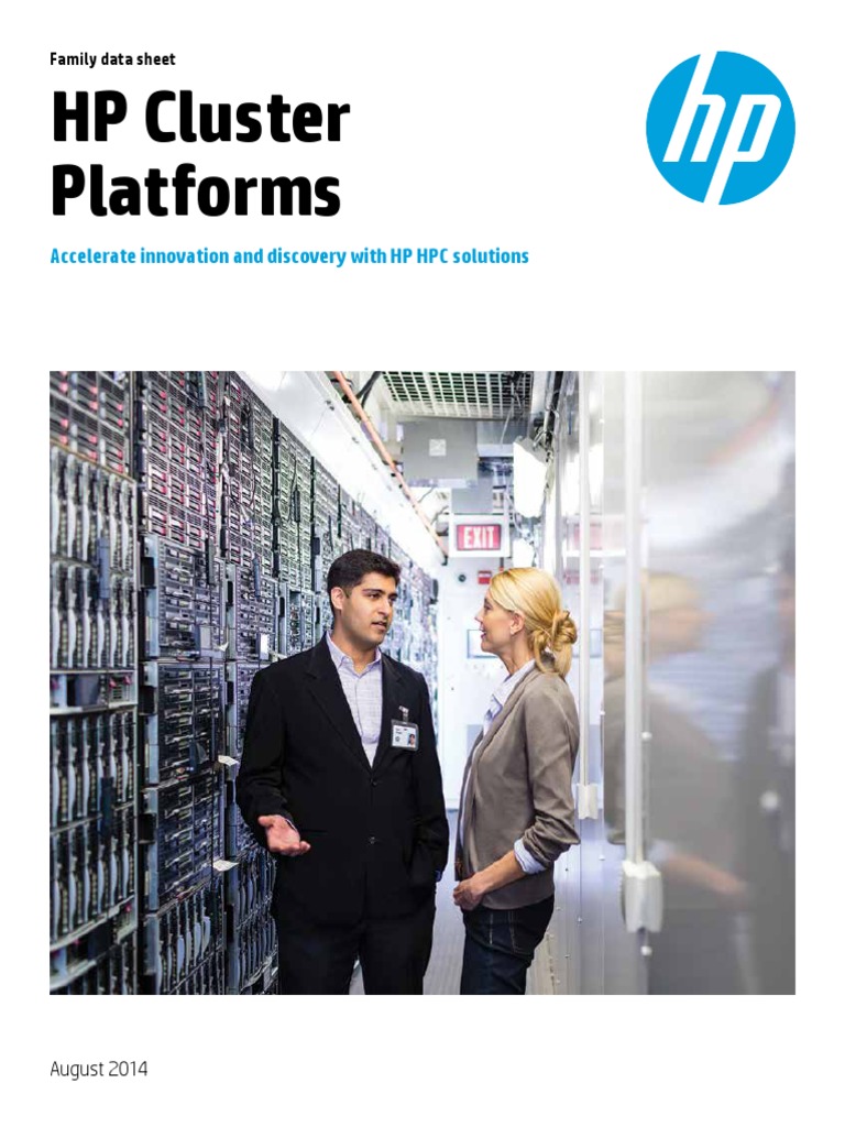 HP Cluster Platforms - Accelerate Innovation and Discovery With HP HPC ...