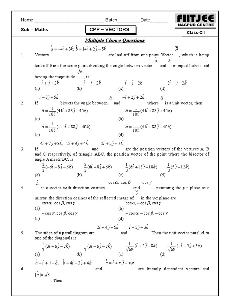 CPP - Vectors (Xii) | PDF | Geometric Shapes | Triangle Geometry