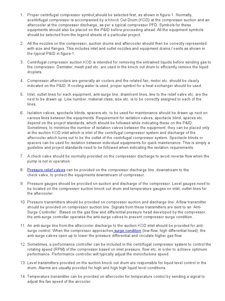 Typical Compressor Arrangement | PDF | Gas Compressor | Valve