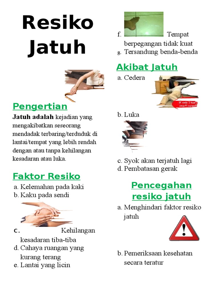 Poster Resiko Jatuh | PDF