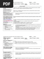 CAL TPA Step 1 Plan B Lesson Planning | PDF | Lesson Plan | Learning