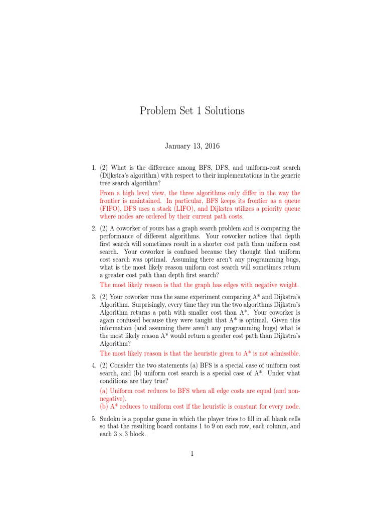 Ps1sol AI | PDF | Discrete Mathematics | Computer Science