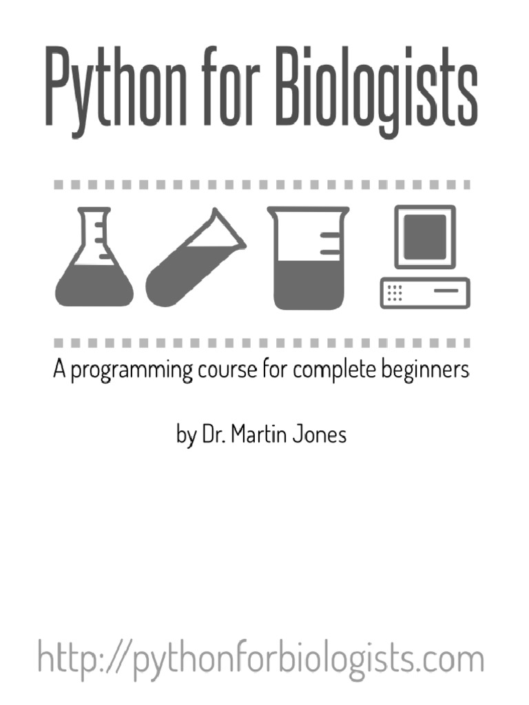 Python For Biologists Pdf String Computer Science Parameter Computer Programming