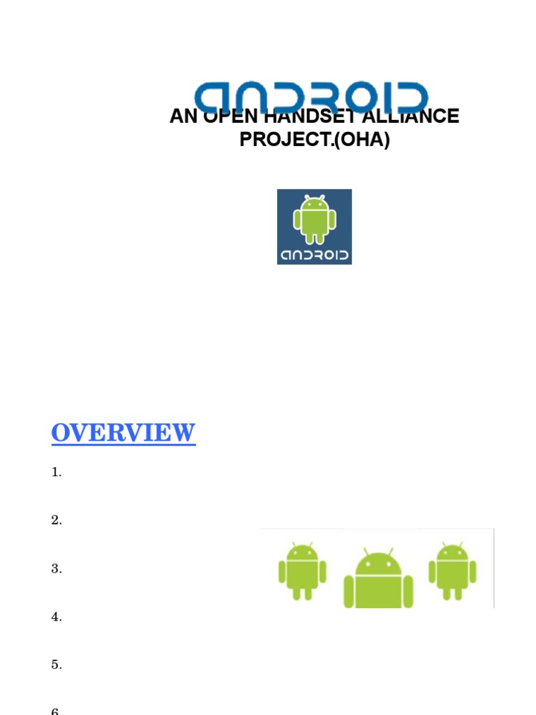 Android Seminar Presentation | PDF | Android (Operating System) | Eclipse (Software)