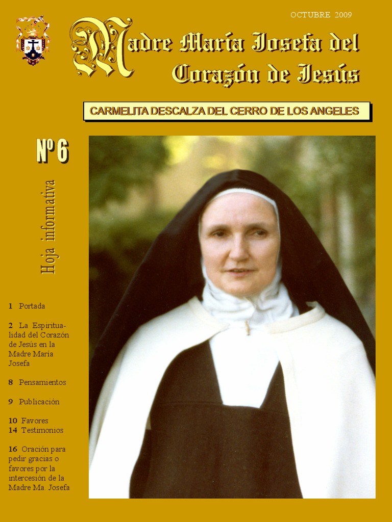 Madre Maria Josefa | PDF | María, madre de Jesús | Oración