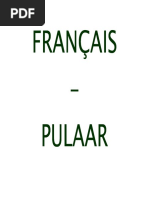 Cours de Pulaar : Alphabet et Dialectes | PDF | Linguistique | Phonétique