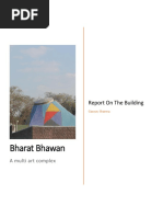 Bharat Bhavan Case Study | PDF | Rain