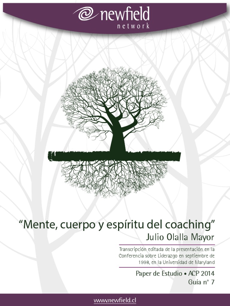 Mente Cuerpo Espiritu Del Coaching Pdf Aprendizaje Las Emociones