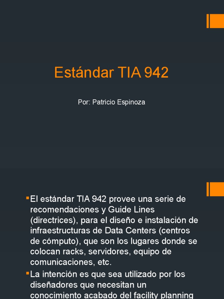 Estandar TIA 942 | PDF
