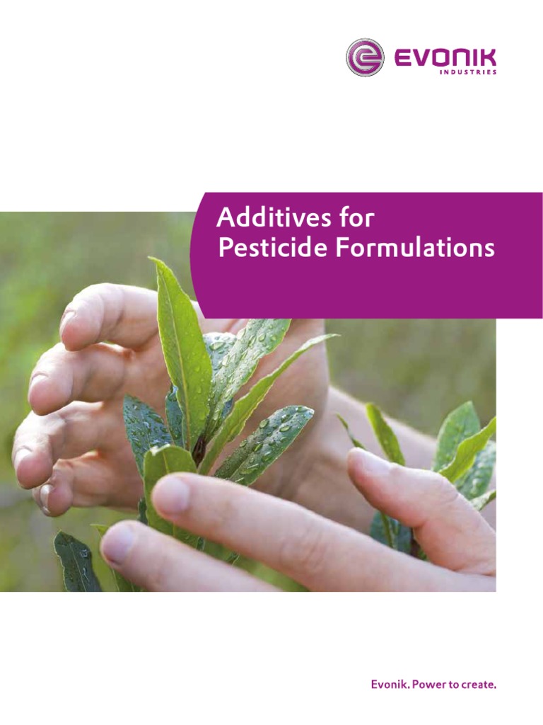 Brochure Additives for Pesticide Formulationsl | Emulsion | Surfactant