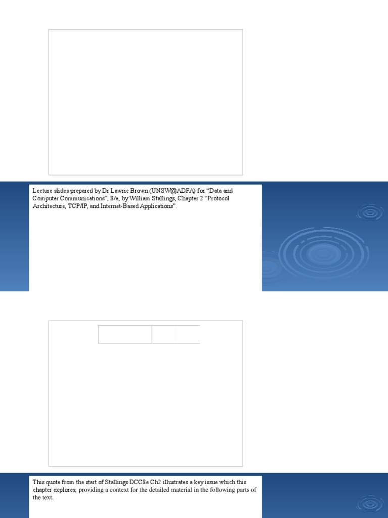 02 ProtocolArchitecture | PDF