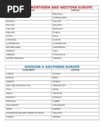 Europe... 3 Letter City Codes | PDF | Naming Conventions | Encodings