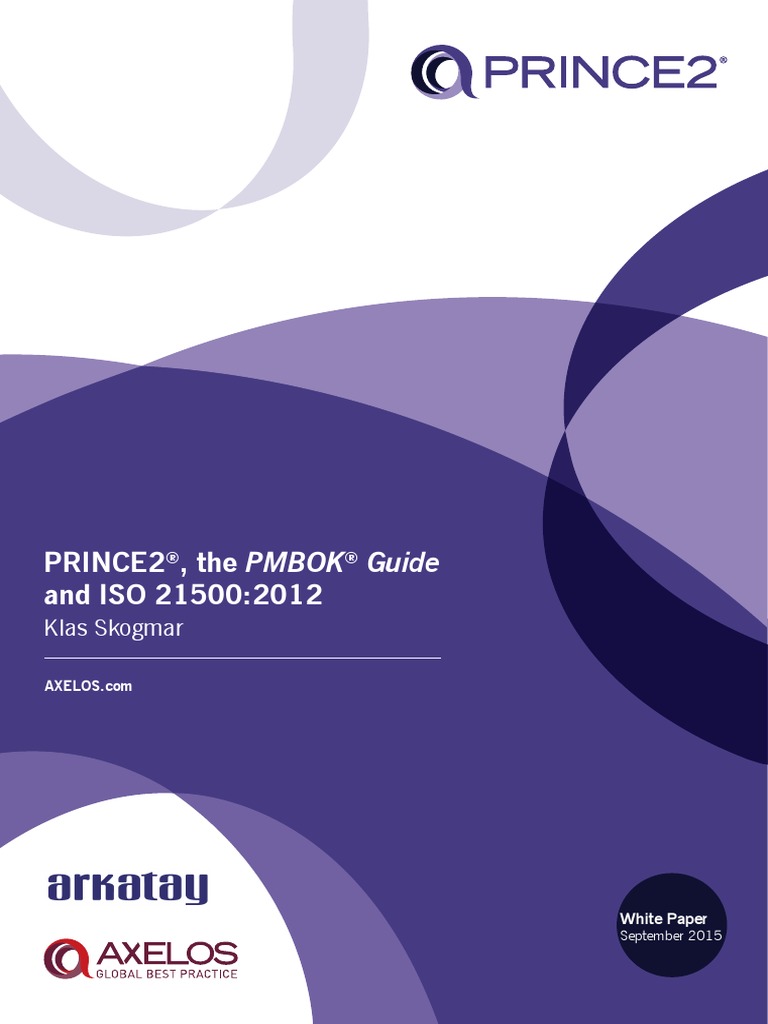 PRINCE2 PMBOK ISO Paper PDF | PDF | Project Management | Projects