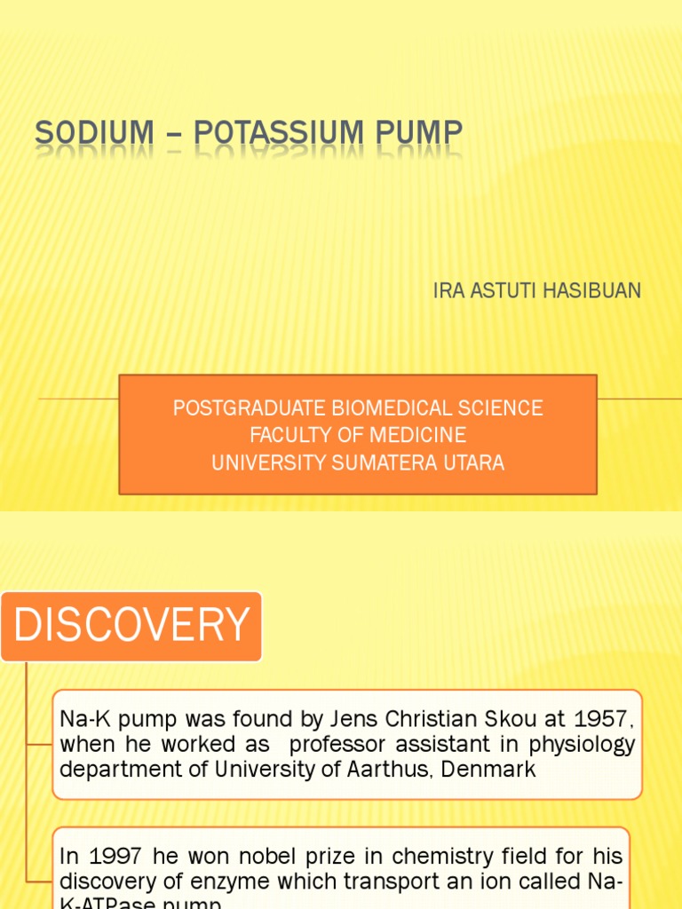 Sodium Pottasium Pump | PDF | Cell Biology | Biochemistry