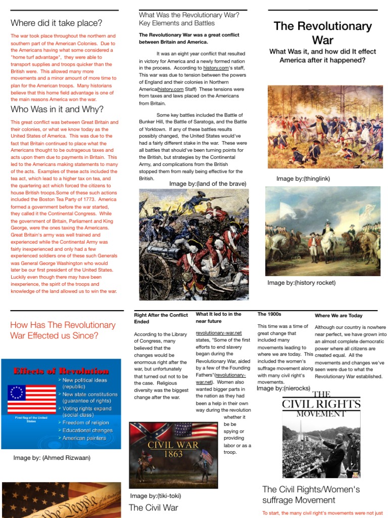 American Revolution Overview | PDF | American Revolutionary War | The ...