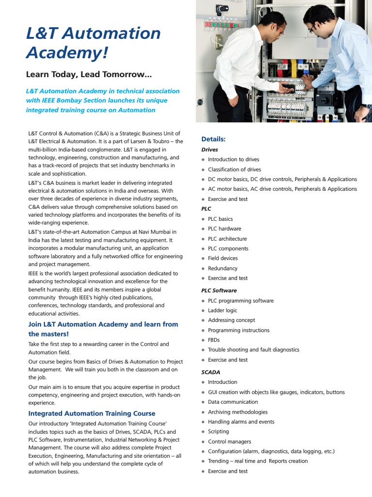 LT Automationacademy | PDF | Automation | Programmable Logic Controller