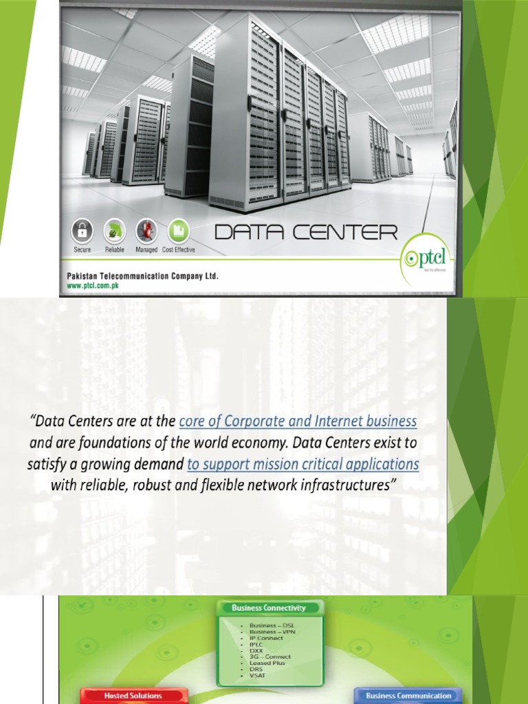 PTCL Data Centre Final | PDF | Data Center | Cloud Computing