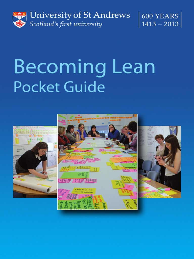 Becoming Lean Pocket Guide | PDF | Lean Manufacturing | Business Process