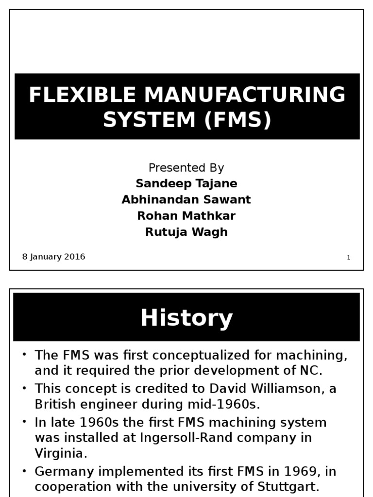 A Comprehensive Overview of Flexible Manufacturing Systems (FMS ...