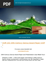 HUM 102 Module Four Project Draft Template | PDF