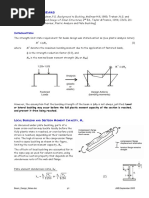 Tables - Bending Moment and Reaction Tables For Continuous Beams | PDF