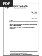 TS EN 12350-1 - 2002 Beton - Taze Beton Deneyleri - Bölüm 1 PDF | PDF