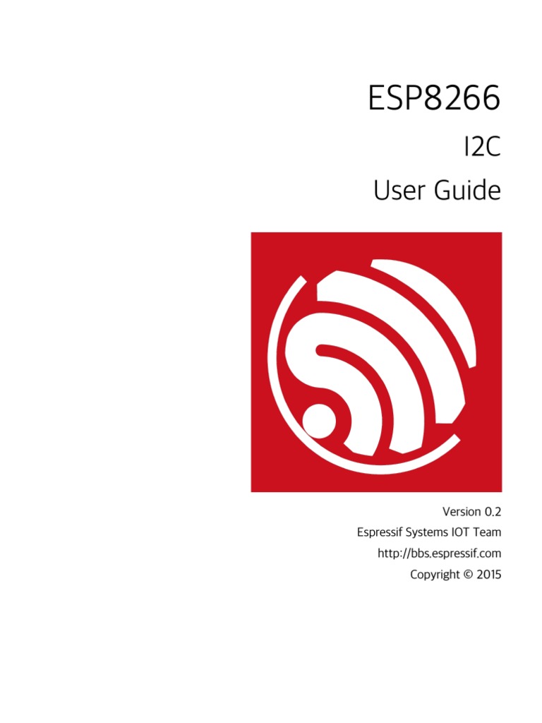 8C-ESP8266 Interface I2C en v1.0 | PDF | Computer Engineering | Computer Hardware