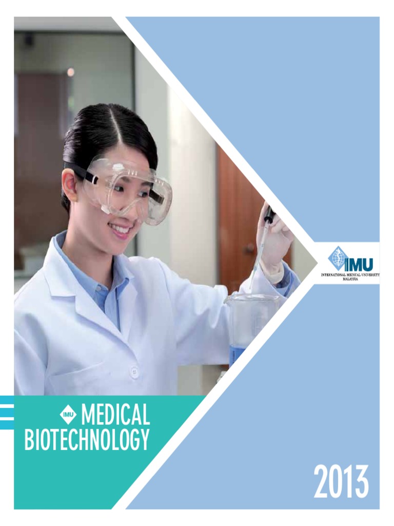 Medical Biotechnology Brochure | PDF | Biotechnology | Life Sciences