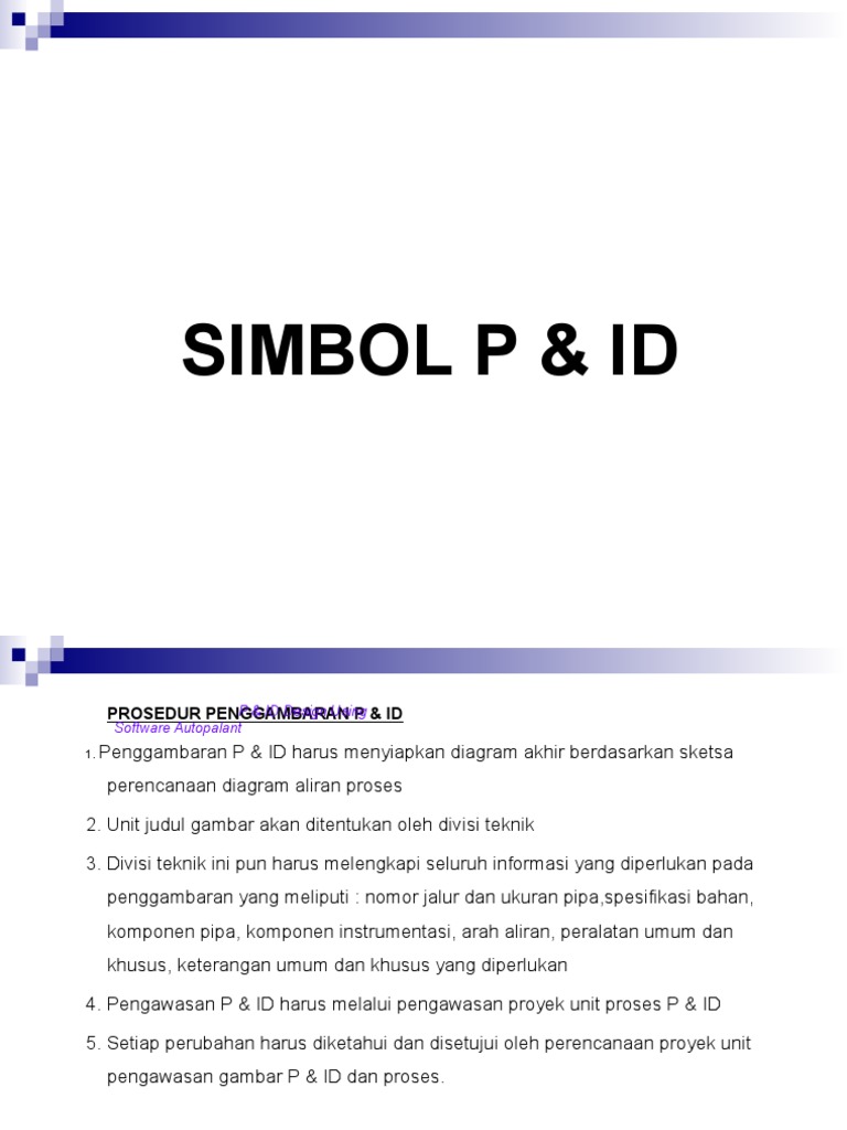 Simbol dan Desain P&ID Lengkap | PDF