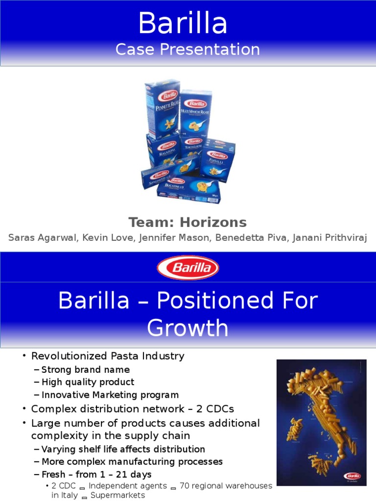 Barilla Spa Bullwhip Effect | PDF | Supply Chain | Inventory