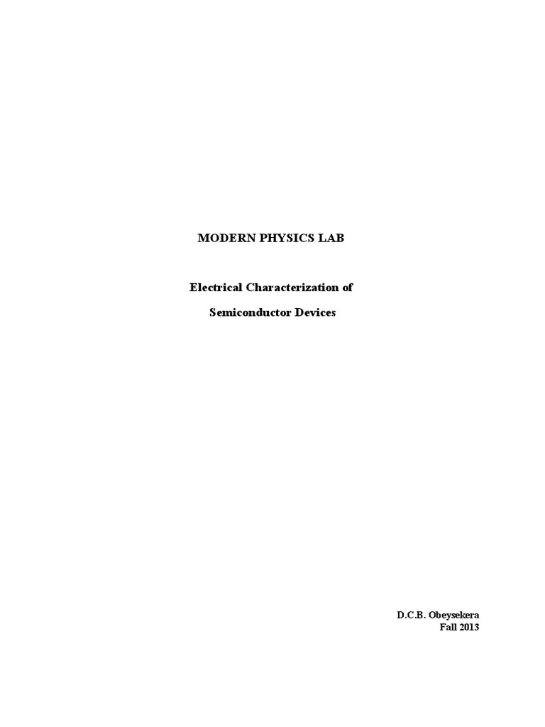Modern Physics Lab-Dimuthu | PDF | Capacitor | Amplifier