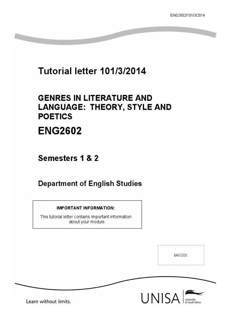 ENG2602 Module Overview and Resources | PDF | Global Warming | Linguistics