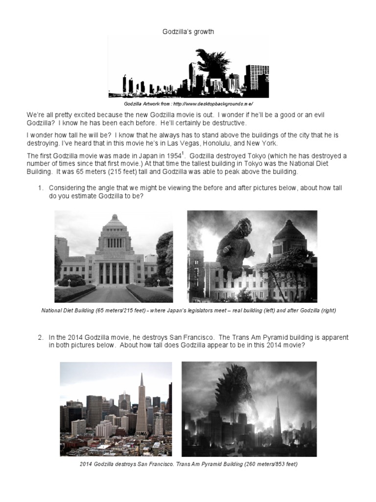 Godzilla | PDF | Leisure