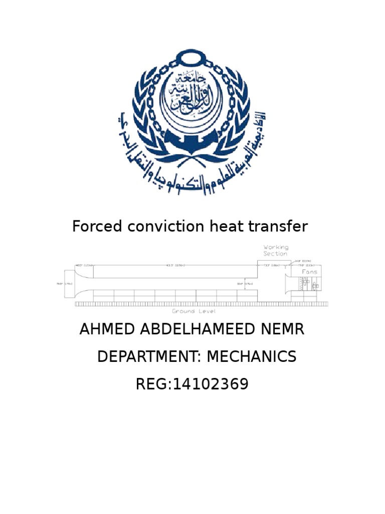 Free and Forced Convection Lab Report | PDF | Heat Transfer | Convection