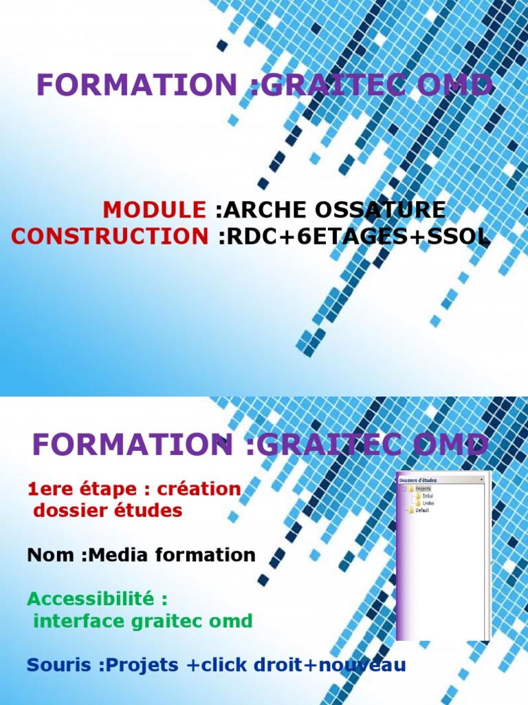 Formation:Graitec Omd::Arche Ossature:Rdc+6Etages+Ssol | PDF | Ingénierie des structures ...