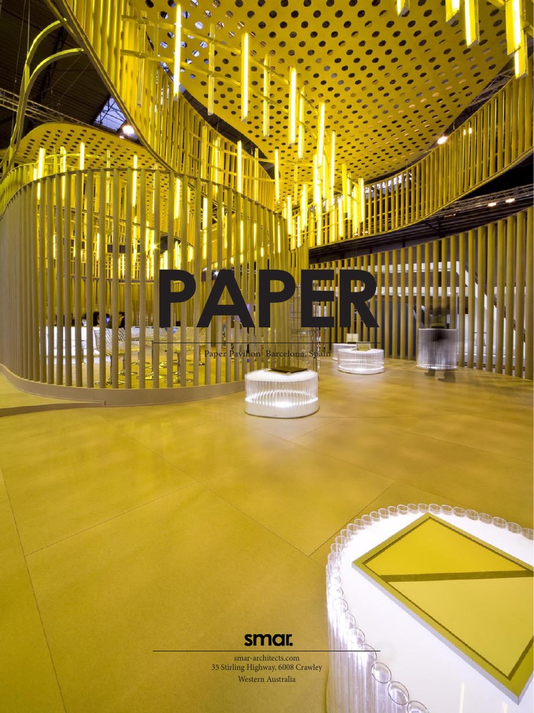 Sustainable Paper Pavilion Design | PDF | Technology & Engineering