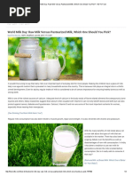 Middle School Argumentative Essay: Chocolate Milk at School? | PDF ...